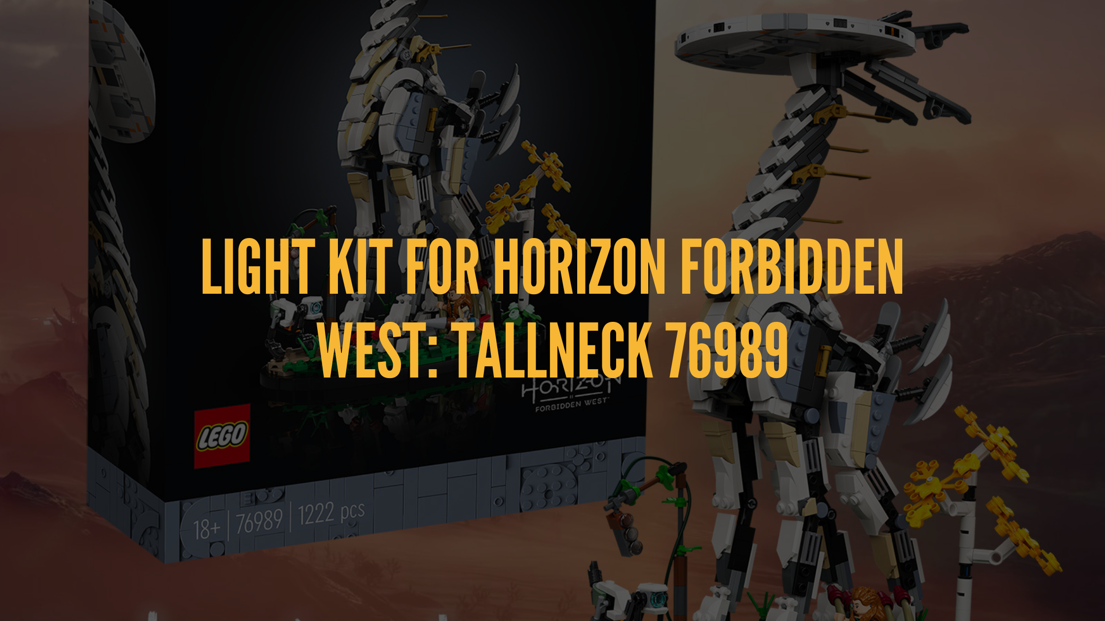 LEGO Horizon Forbidden West Tall Neck 76989 Set Review– Game of Bricks DE